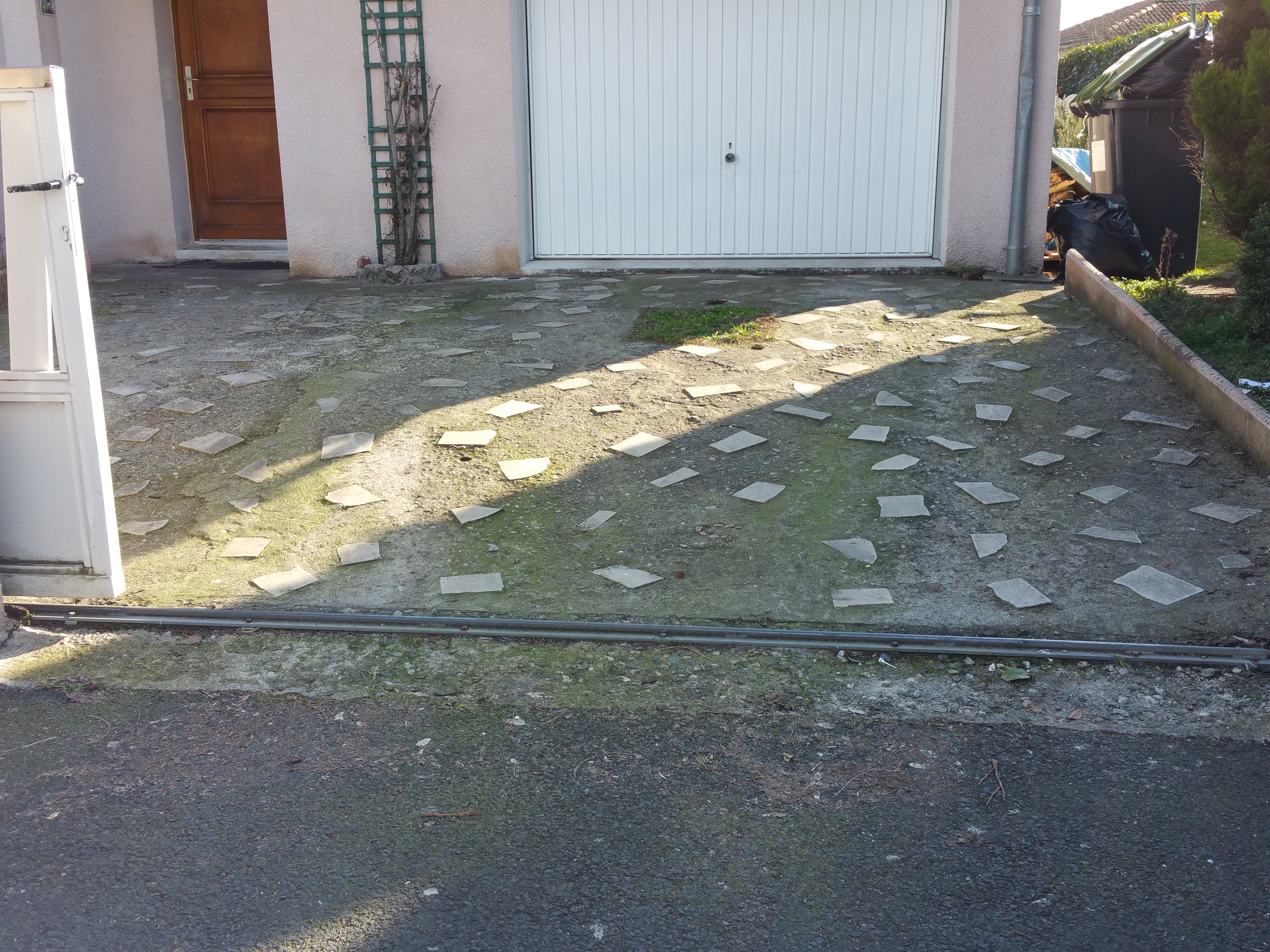 RÃ©novation de cour (avant) - SNAC plus